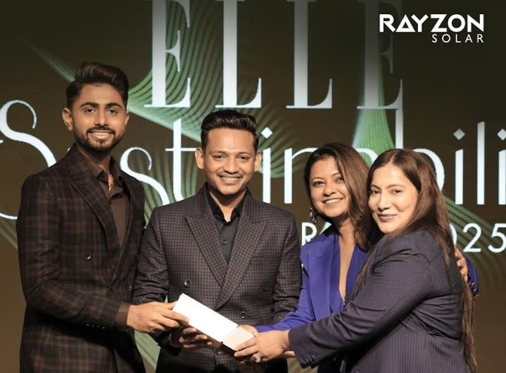 Rayzon Solar Recognized as a Sustainability Leader at ELLE Awards 2025 ...