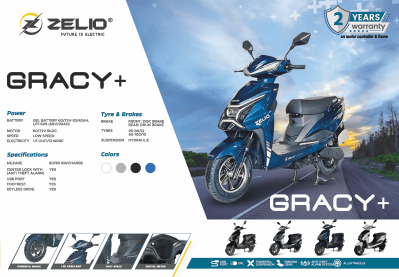 ZELIO E Mobility Introduces Facelifted Gracy+ Low-Speed Electric ...