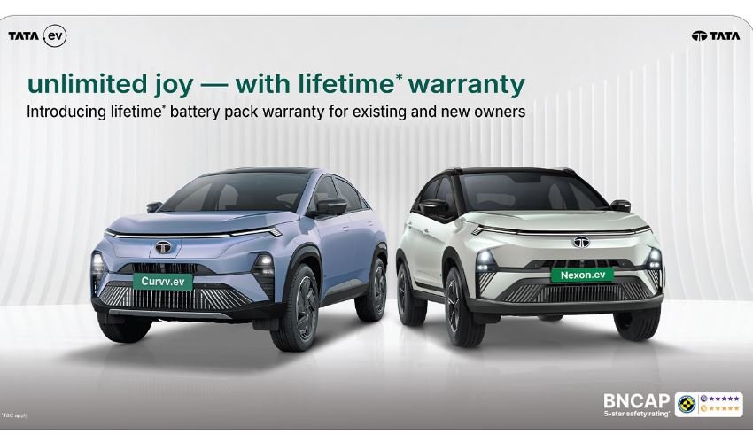 Tata Motors Introduces Lifetime HV Battery Warranty for Curvv.ev and ...